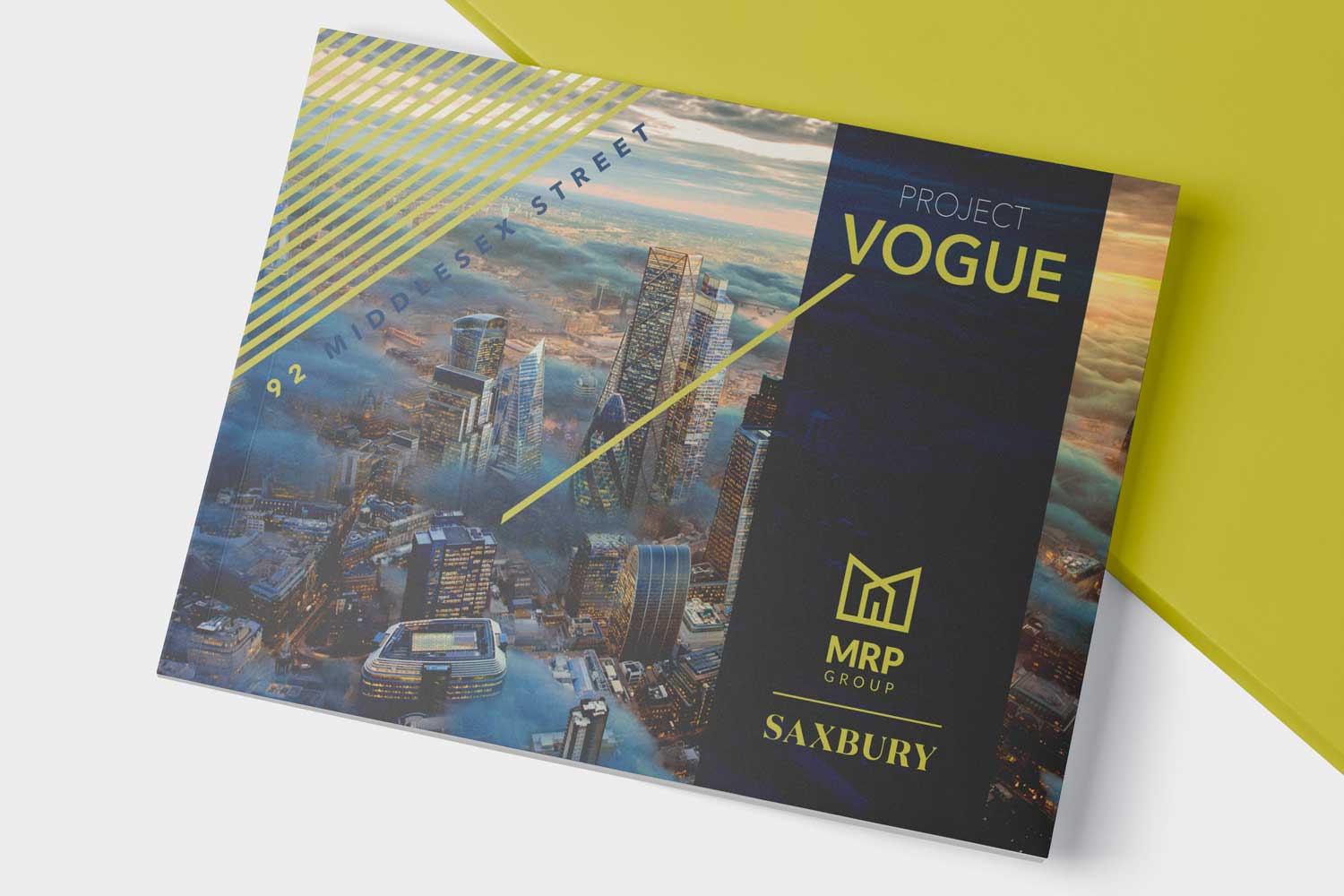 Saxbury / MRP Group - Brochure Design - InDzine